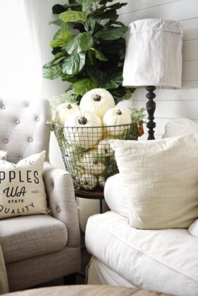 43 Amazing White Fall Décor Ideas