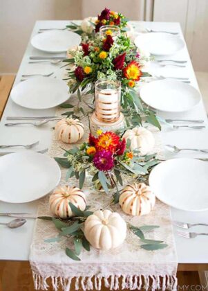 43 Amazing White Fall Décor Ideas