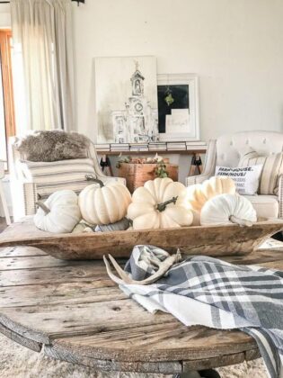 40 Inspirational Fall Coffee Table Décor Ideas