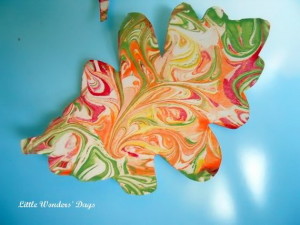 Fall Decor Crafts-Easy Fall Leaf Art Projects