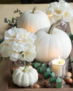 43 Amazing White Fall Décor Ideas
