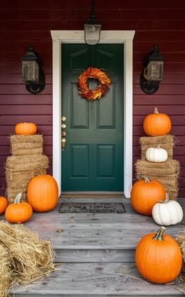 50 Fall Front Door Décor Ideas