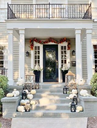 43 Amazing White Fall Décor Ideas