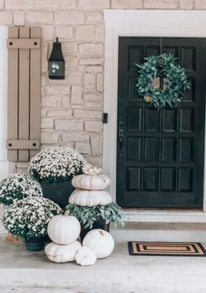 43 Amazing White Fall Décor Ideas