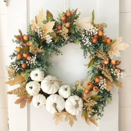 43 Amazing White Fall Décor Ideas