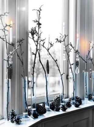 Elegant Christmas Window Décor Ideas