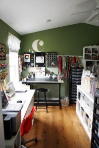 50 Amazing and Practical Craft Room Design Ideas and Inspirations