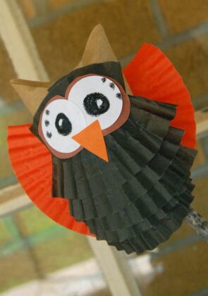 Fall Crafts With Children - Owl Handicraft For Cozy Hours