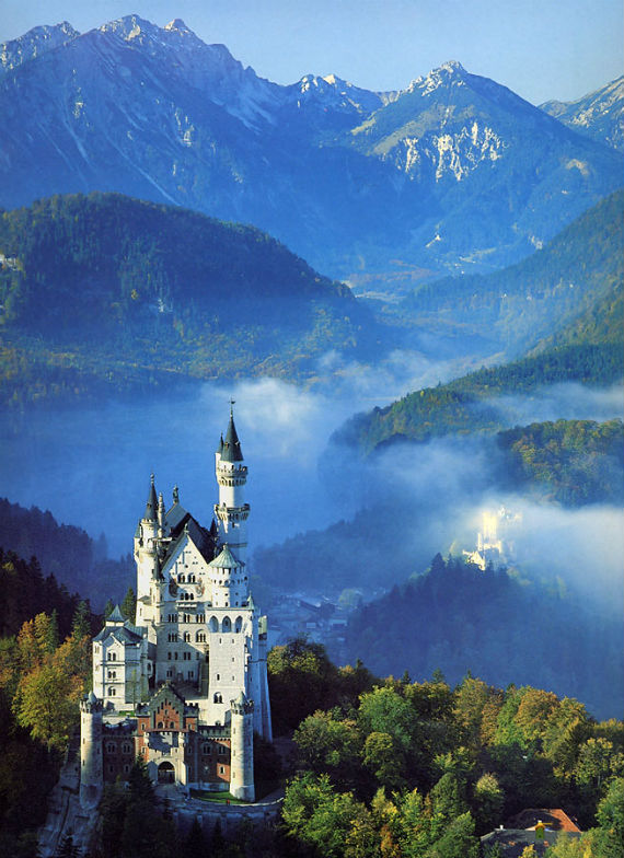 The Swan King’s Castles: Neuschwanstein– Germany
