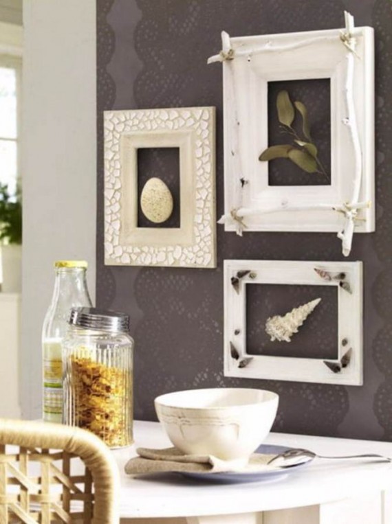 Easy DIY Photo and Picture Frame Decorating Crafts - family holiday