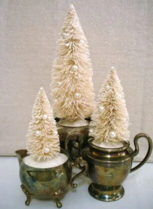 45 Creative Ways to Display, Craft and Store Bottle Brush - family holiday