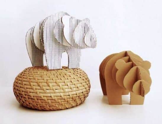The CUTEST Cardboard Crafts for Kids - family holiday