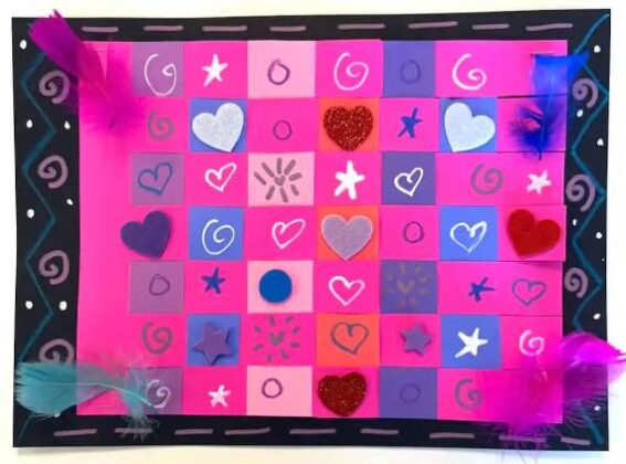 PAPER WEAVING - PAPER CRAFTS FOR KIDS - family holiday