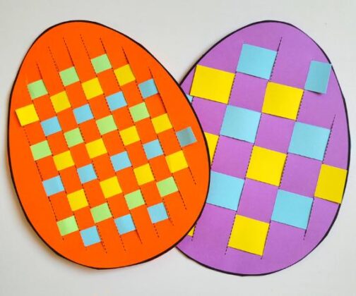 PAPER WEAVING - PAPER CRAFTS FOR KIDS - family holiday