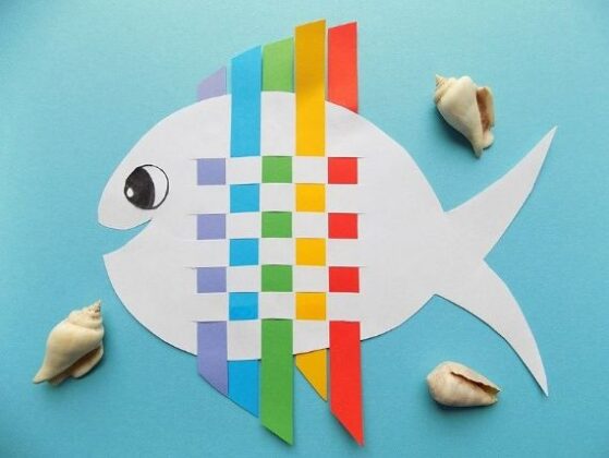 PAPER WEAVING - PAPER CRAFTS FOR KIDS - family holiday