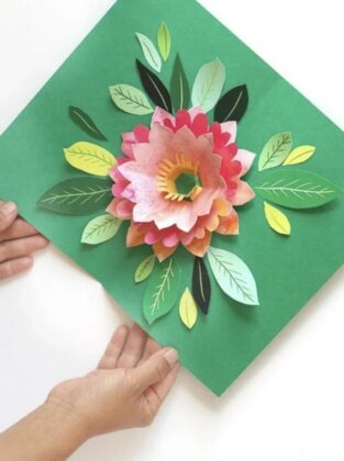 17 0f Our Favorite Paper Crafts for Adults - family holiday